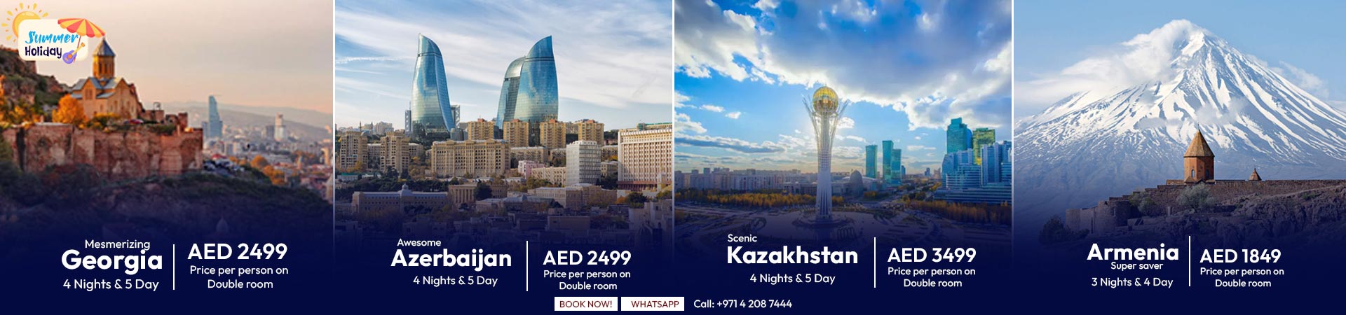 Customised Holiday Packages | All-Inclusive Tours at Best Deals