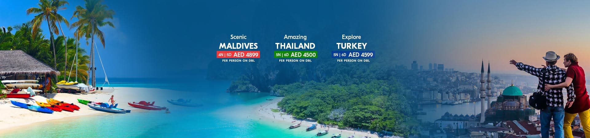 Customised Holiday Packages | All-Inclusive Tours at Best Deals