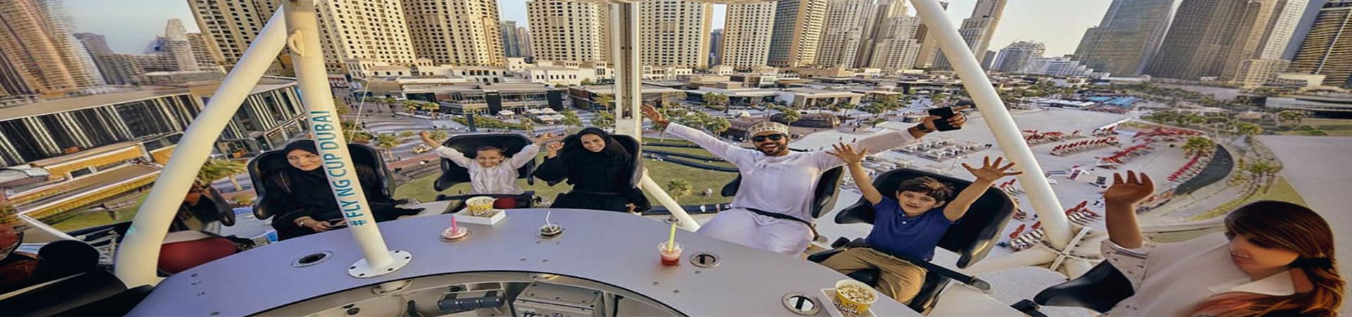 Buy Flying Cup Dubai Tickets: Dine in the Sky