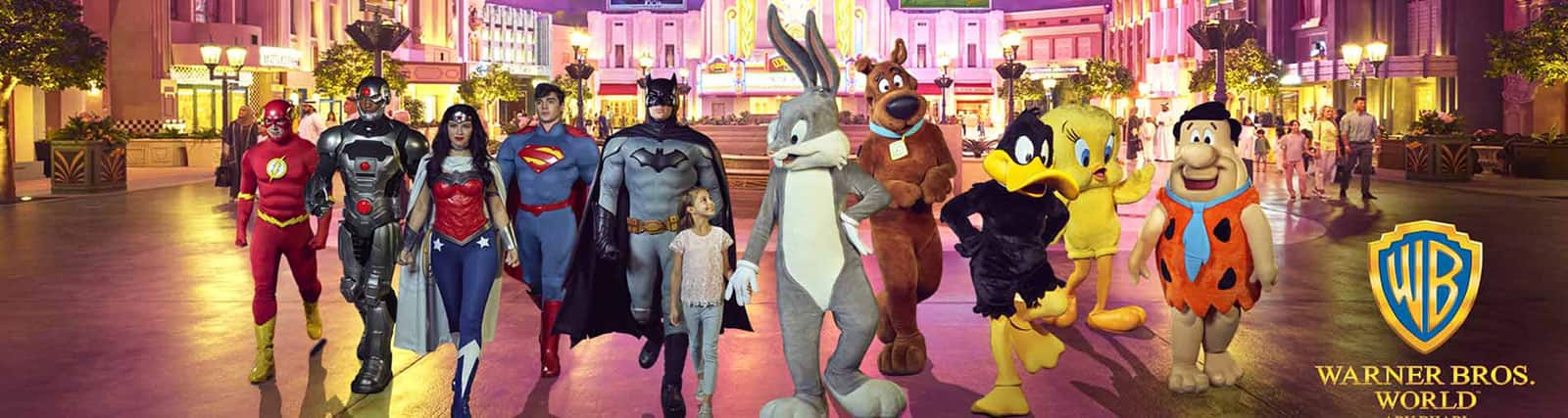 Warner Bros. World Abu Dhabi from Dubai - Rayna Tours