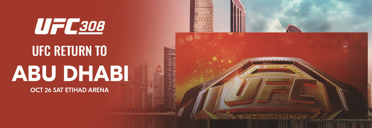 UFC 308 Returns to Abu Dhabi - 2N/3D Package