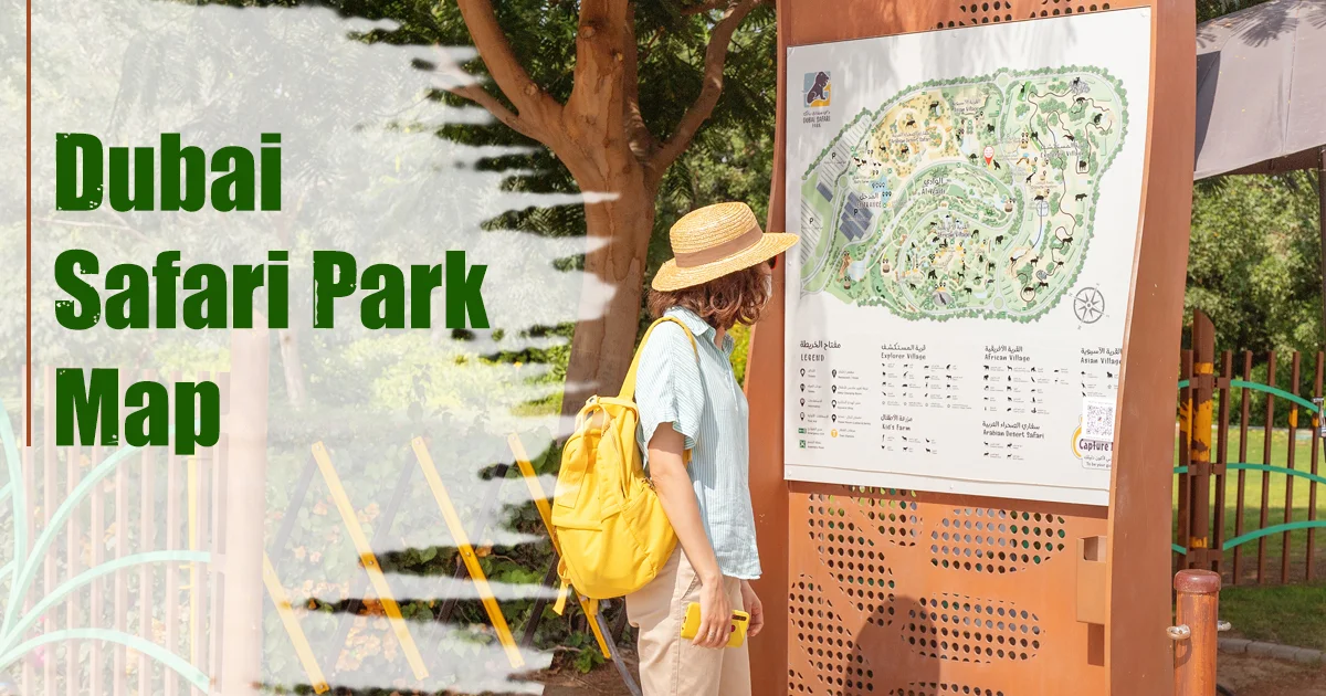 Dubai Safari Park Map